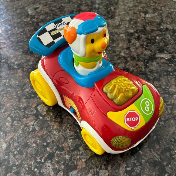 vtech | Toys | Vtech Zoom Zoom Racer Car Toy | Poshmark